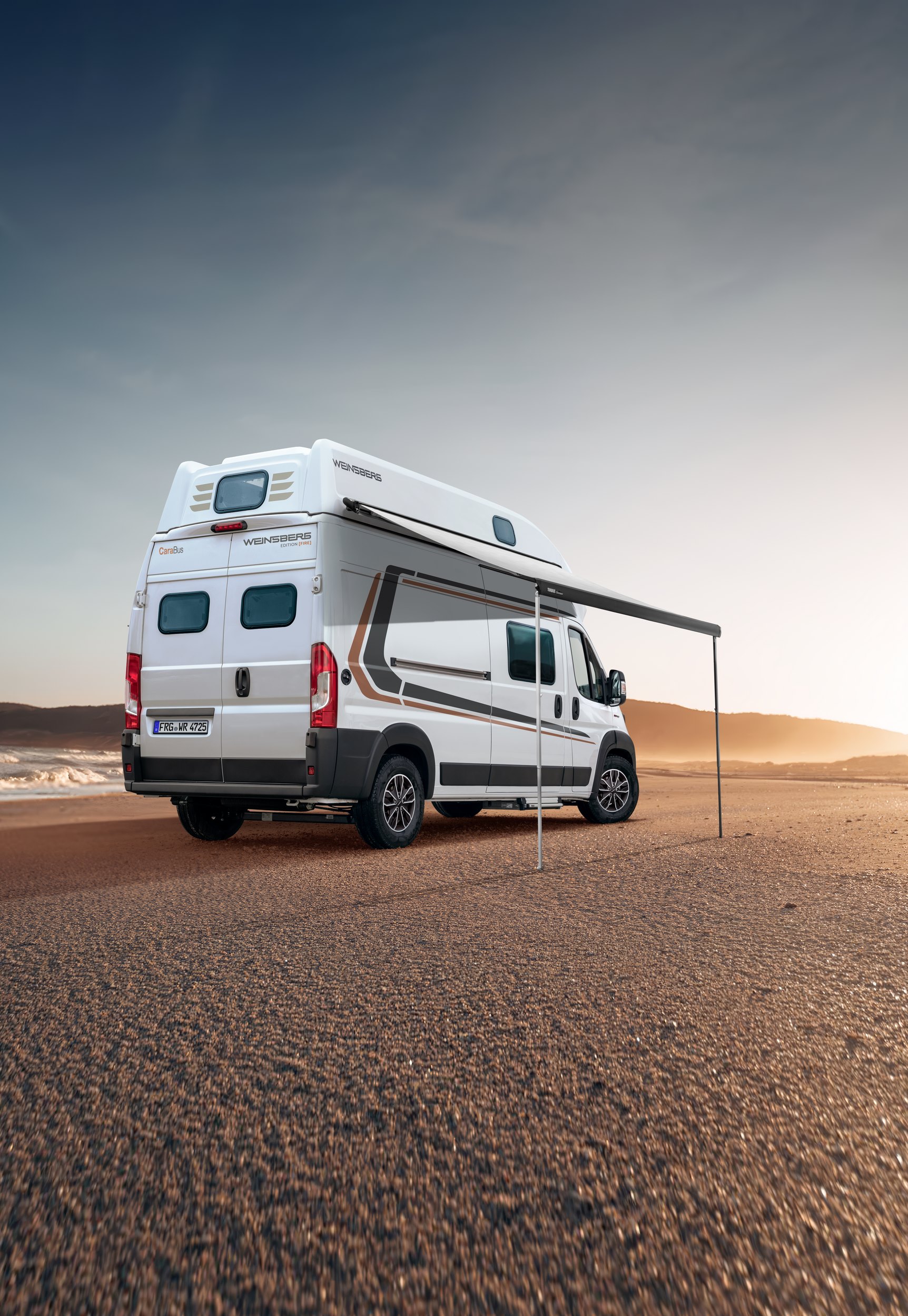 WEINSBERG CARABUS EDITION FIRE FIAT 2025 – Wohnwagen Pfisterer GmbH
